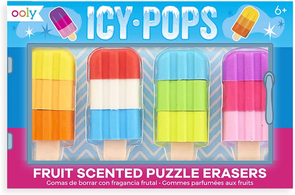 ICY POPS SCENTED ERASERS - Thinker Toys