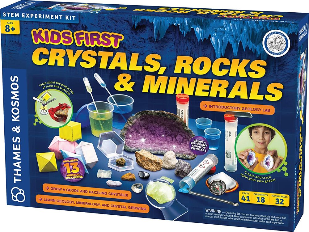KIDS FIRST: CRYSTALS, ROCKS & MINERALS - Thinker Toys